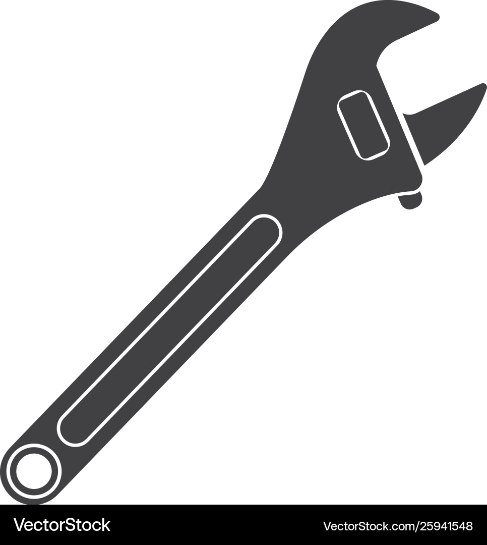 Wrench icon automotive service Royalty Free Vector Image