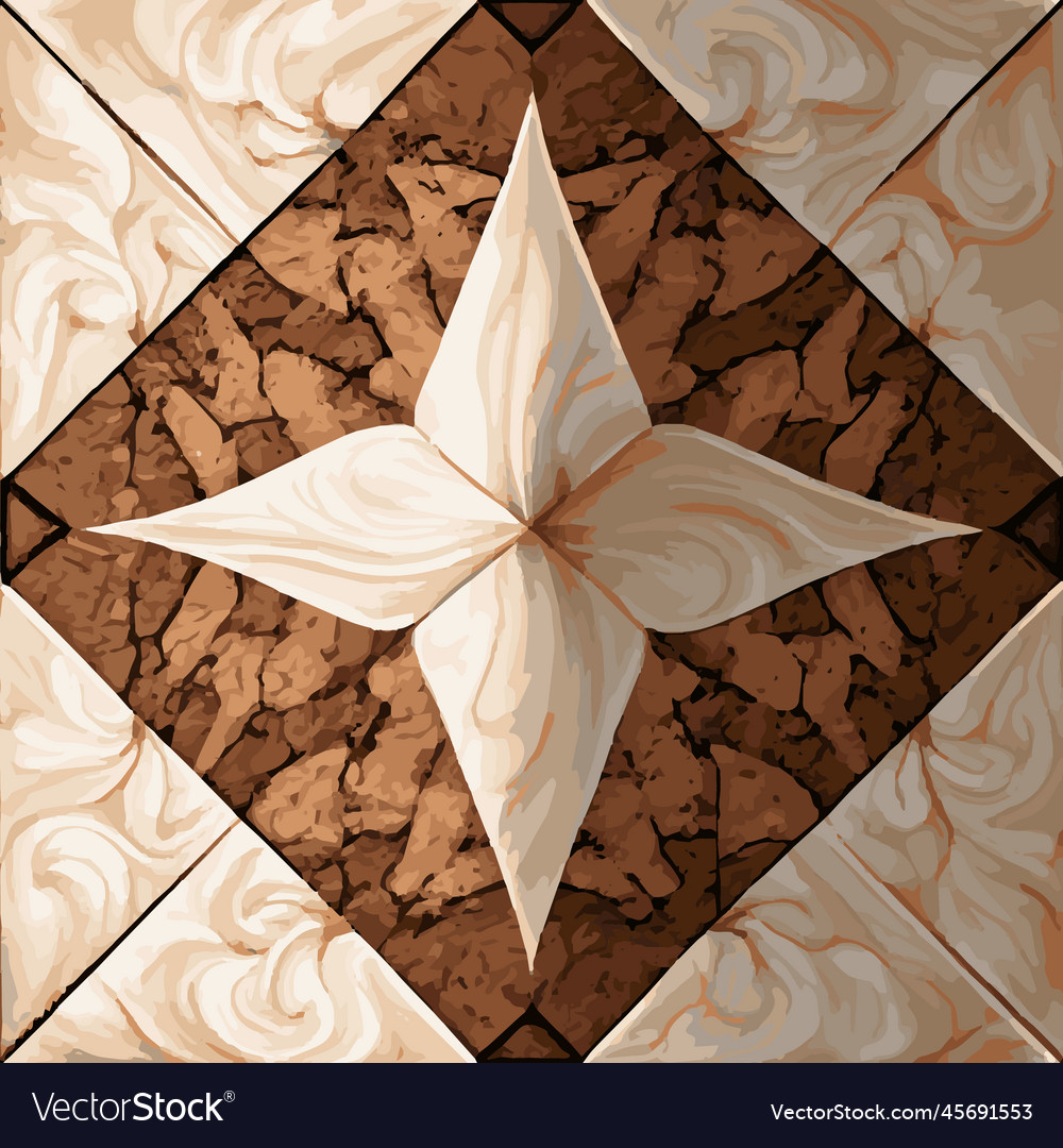 Light and dark marble tile texture background Vector Image