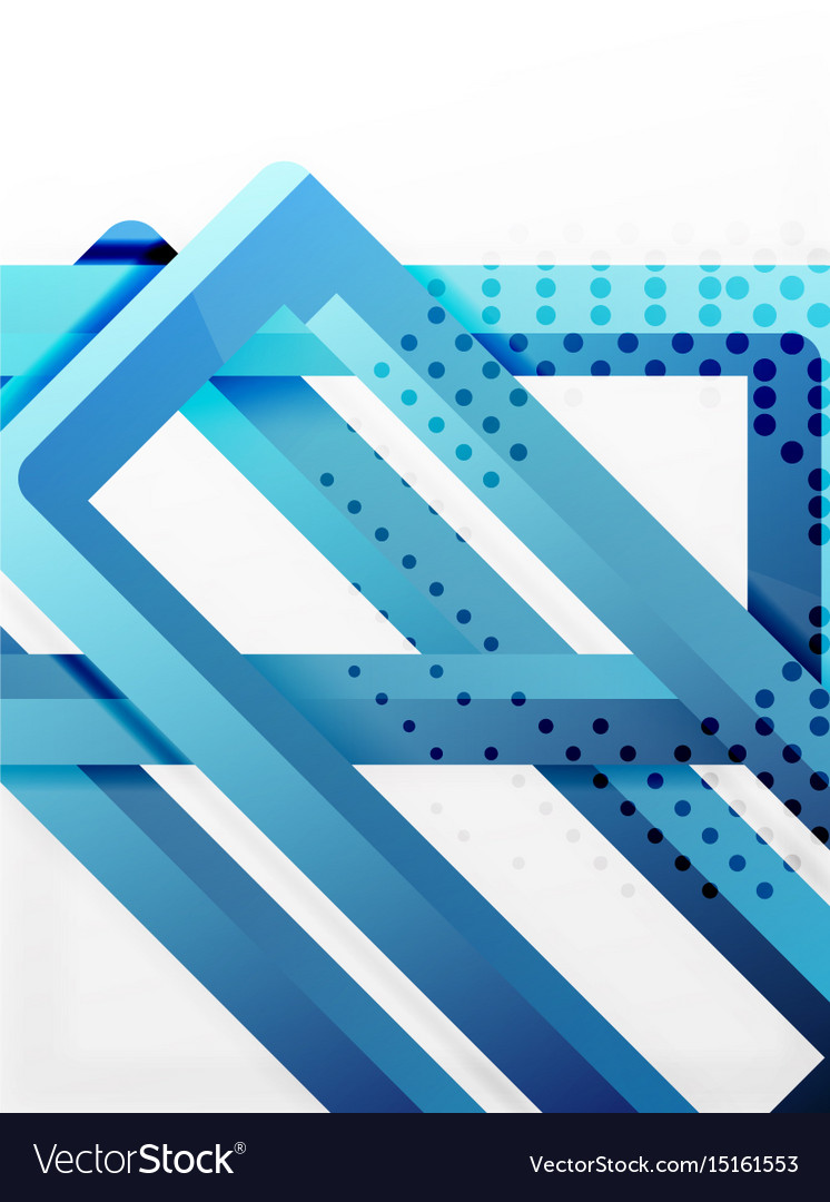 Rectangle tube elements background Royalty Free Vector Image