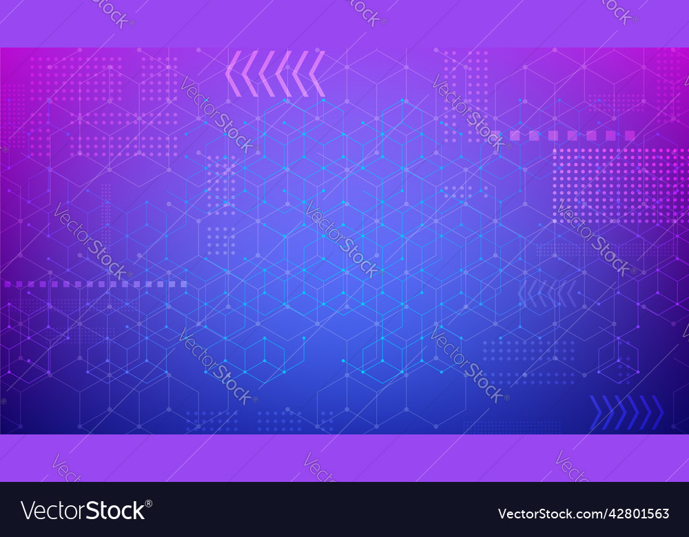 High tech technology background Royalty Free Vector Image