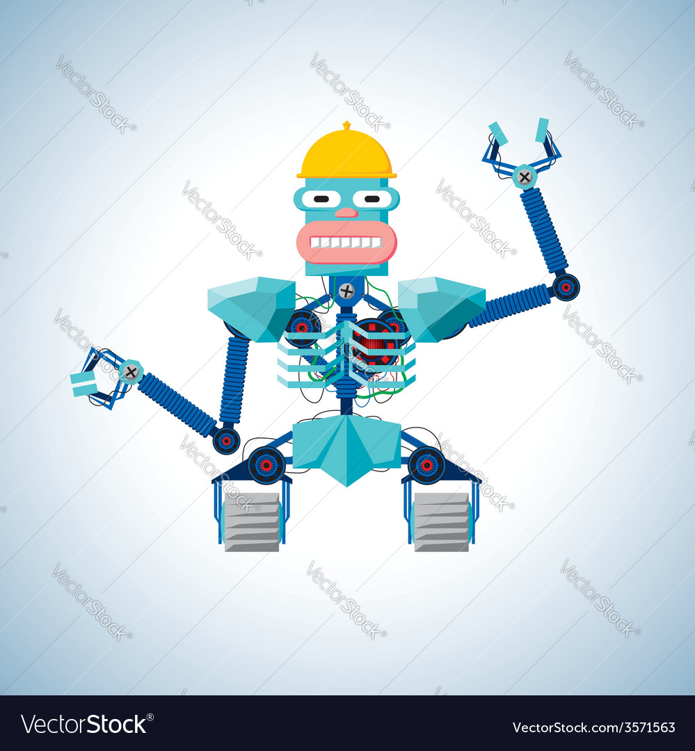 Robot Royalty Free Vector Image - VectorStock