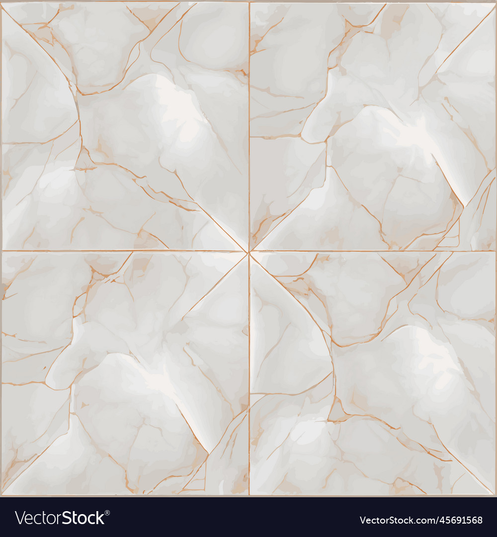 Light marble tile texture pattern background Vector Image