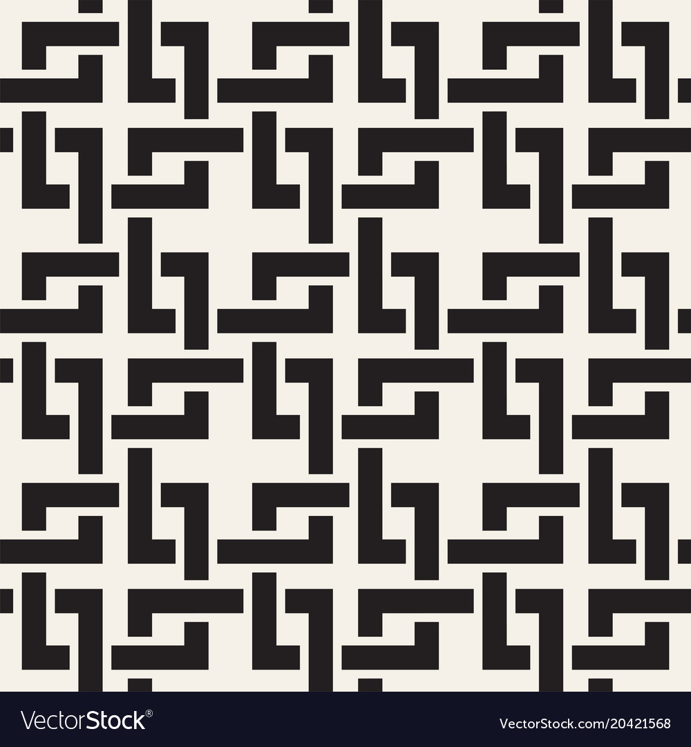 Seamless Lines Pattern Abstract Background Vector Image