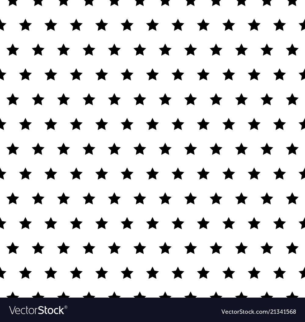 Seamless pattern with stars Royalty Free Vector Image