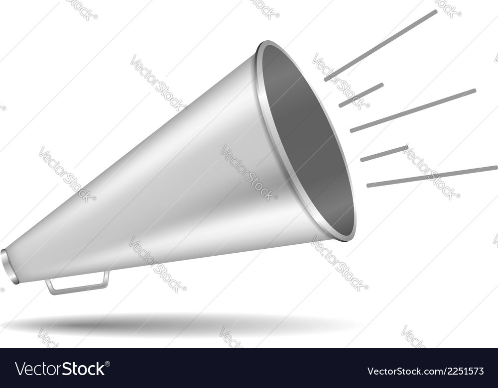 Megaphone Royalty Free Vector Image - VectorStock Megaphone Royalty Free Vector Image - VectorStock