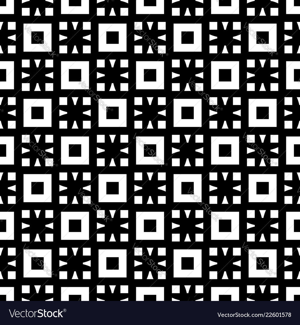 Geometric repeatable grid mesh pattern mosaic Vector Image