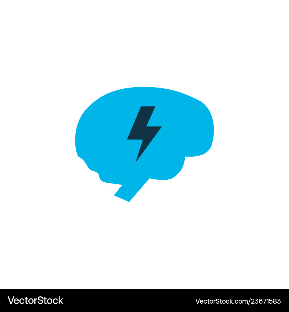 Best idea icon colored symbol premium quality Vector Image
