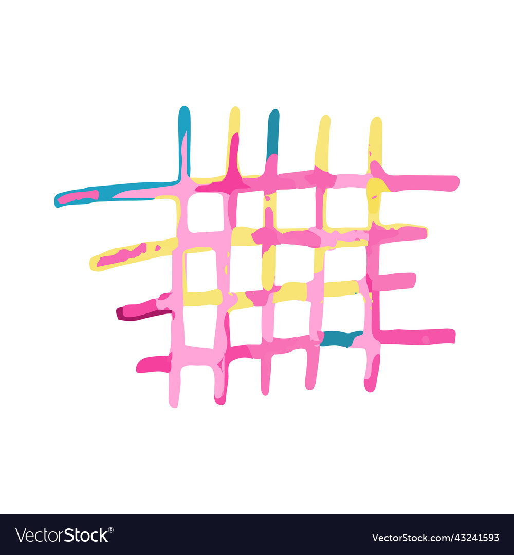 Abstract doodle pattern Royalty Free Vector Image