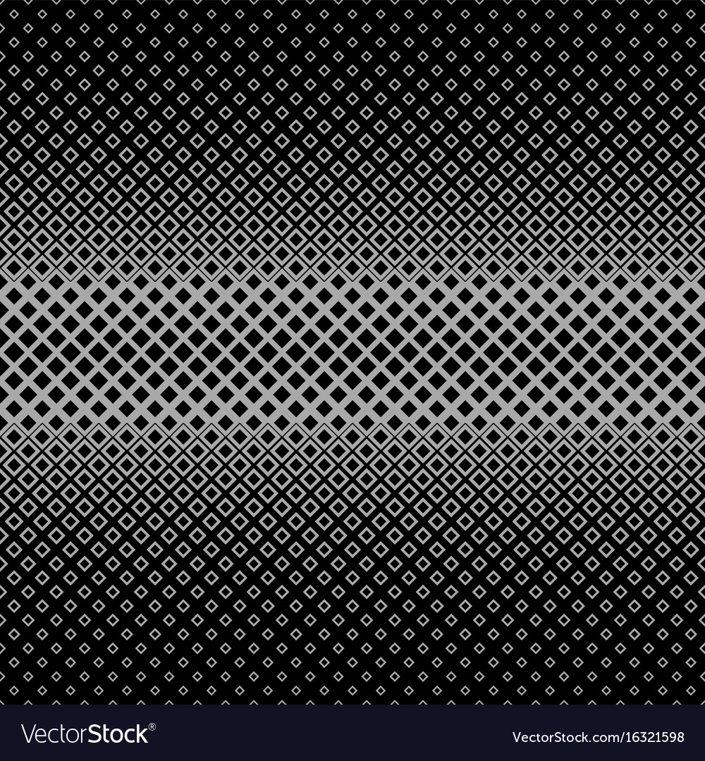 Symmetrical Abstract Halftone Square Pattern Vector Image