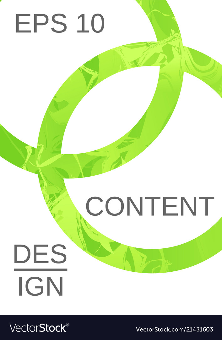 Creative fluid background from current forms Vector Image