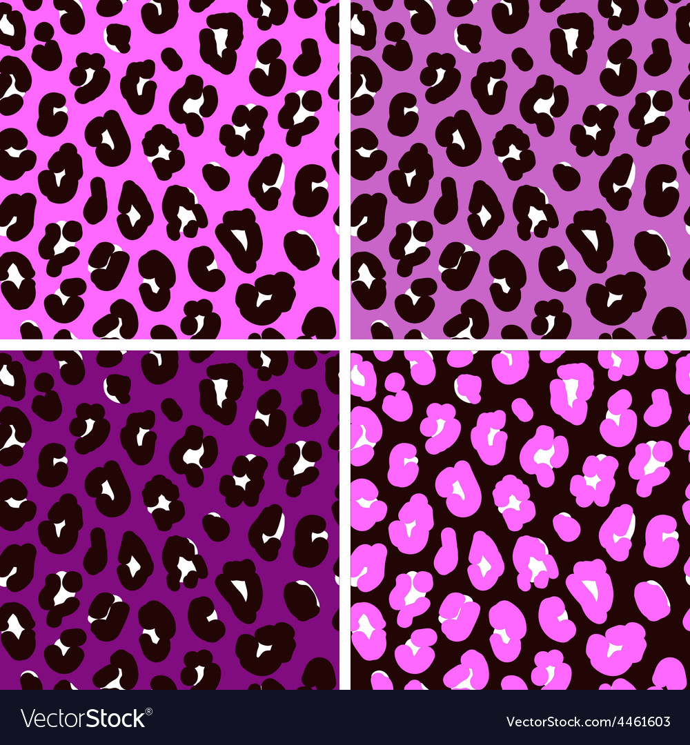 Leopard print pattern skin Royalty Free Vector Image