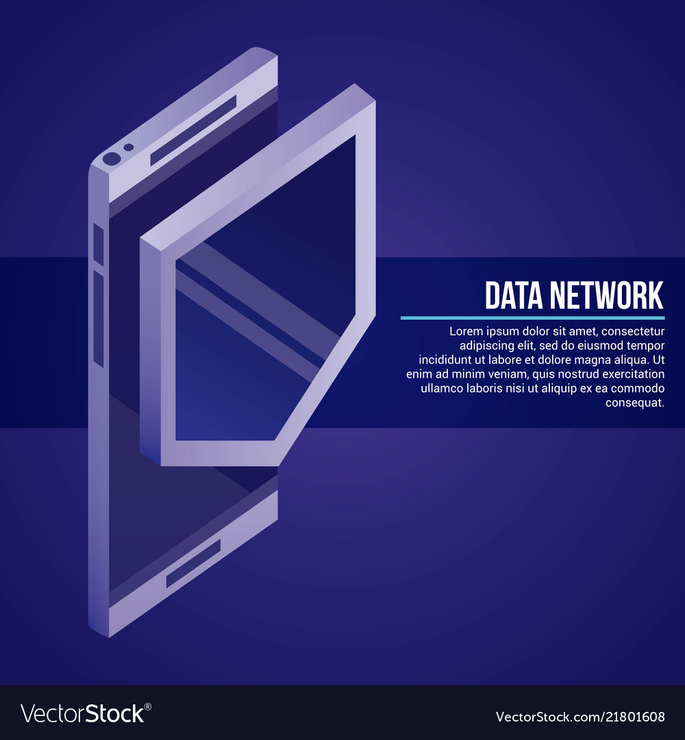 Data network related Royalty Free Vector Image