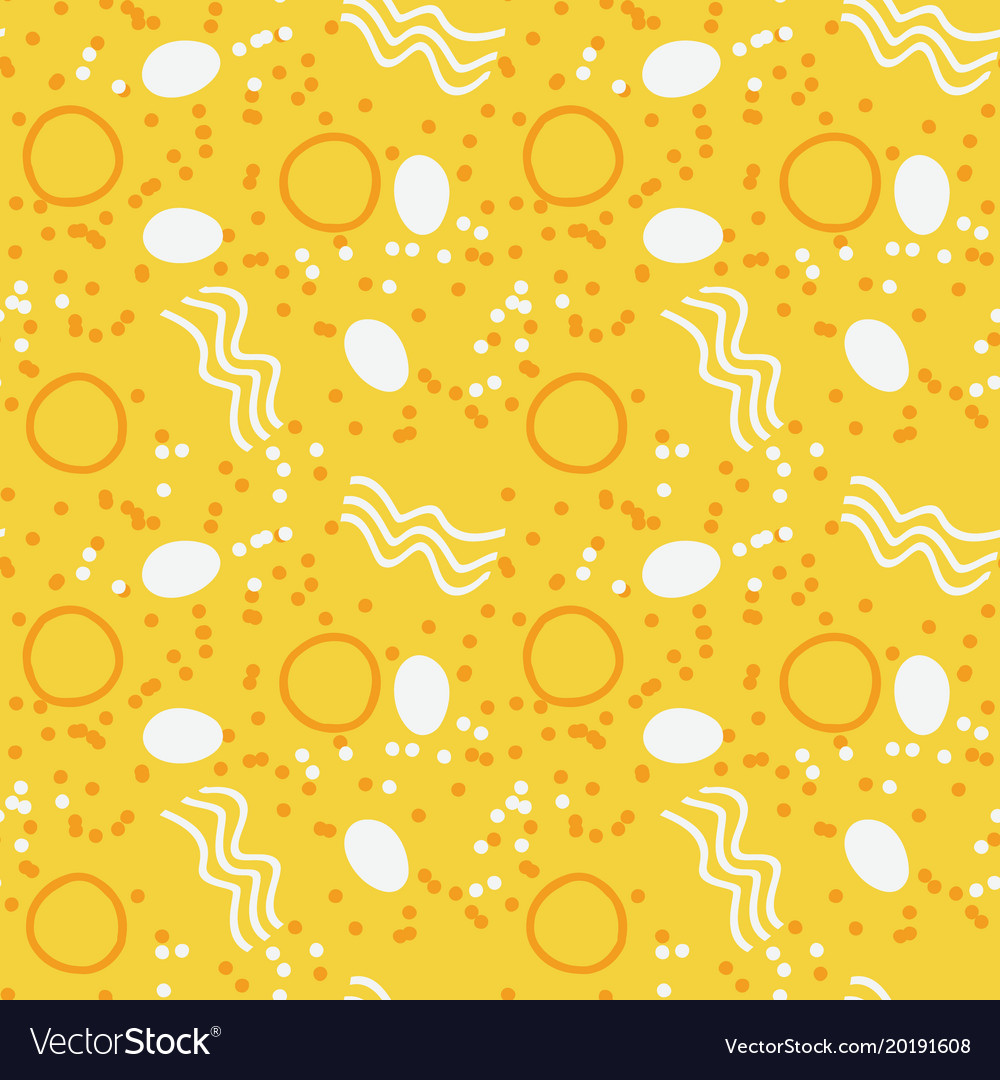 Magic sea life creative pattern Royalty Free Vector Image