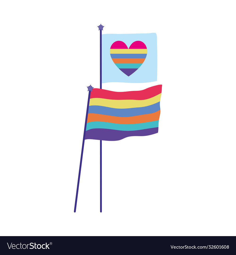 Pride parade lgbt community happy celebration Vector Image