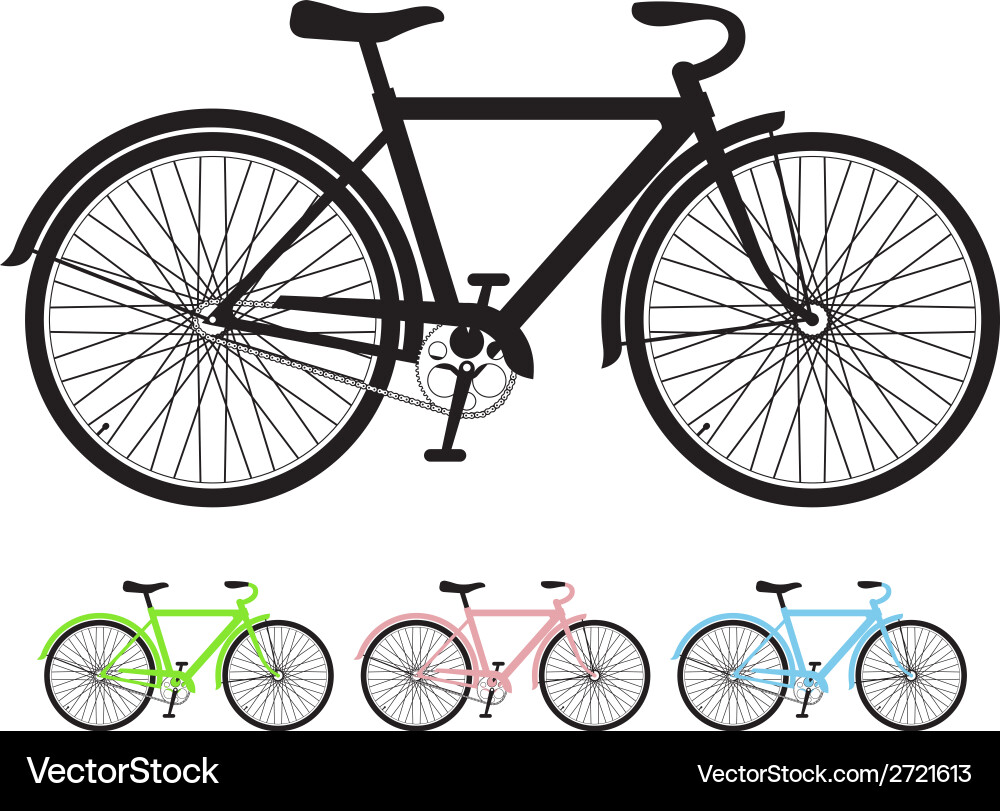 Bicycle Royalty Free Vector Image - VectorStock