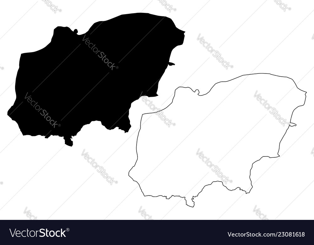 Usak map Royalty Free Vector Image - VectorStock
