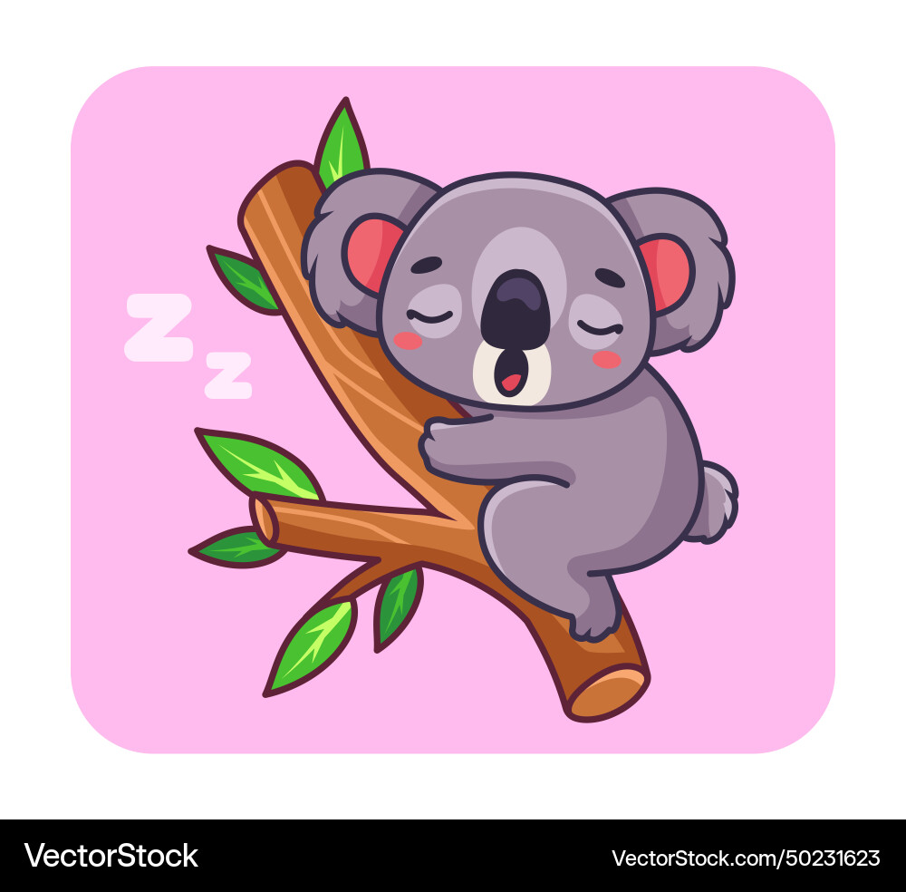 Fun poster with animal Royalty Free Vector Image