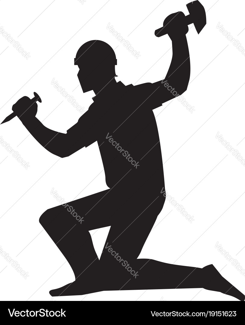 Mine worker Royalty Free Vector Image - VectorStock