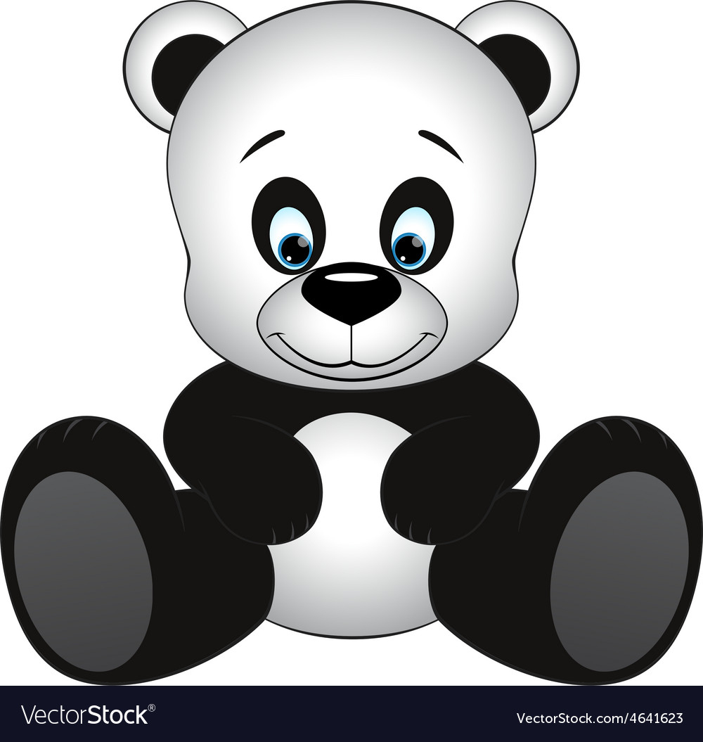 Panda bear Royalty Free Vector Image - VectorStock