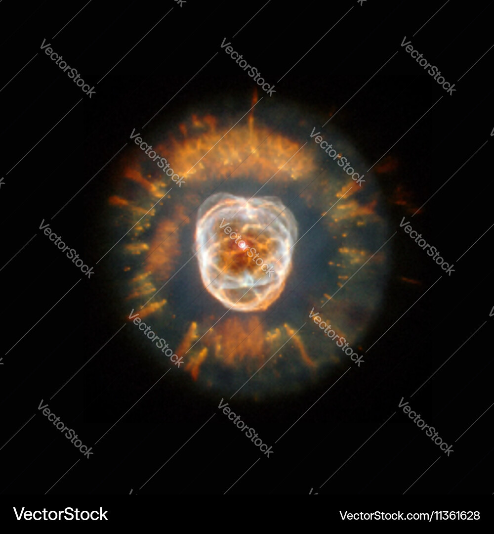 Colorful space galactic background Royalty Free Vector Image