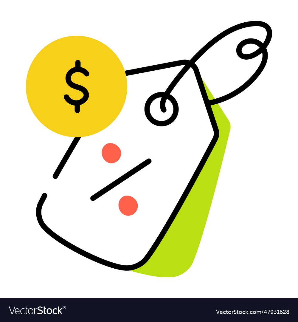 Cost deduction Royalty Free Vector Image - VectorStock