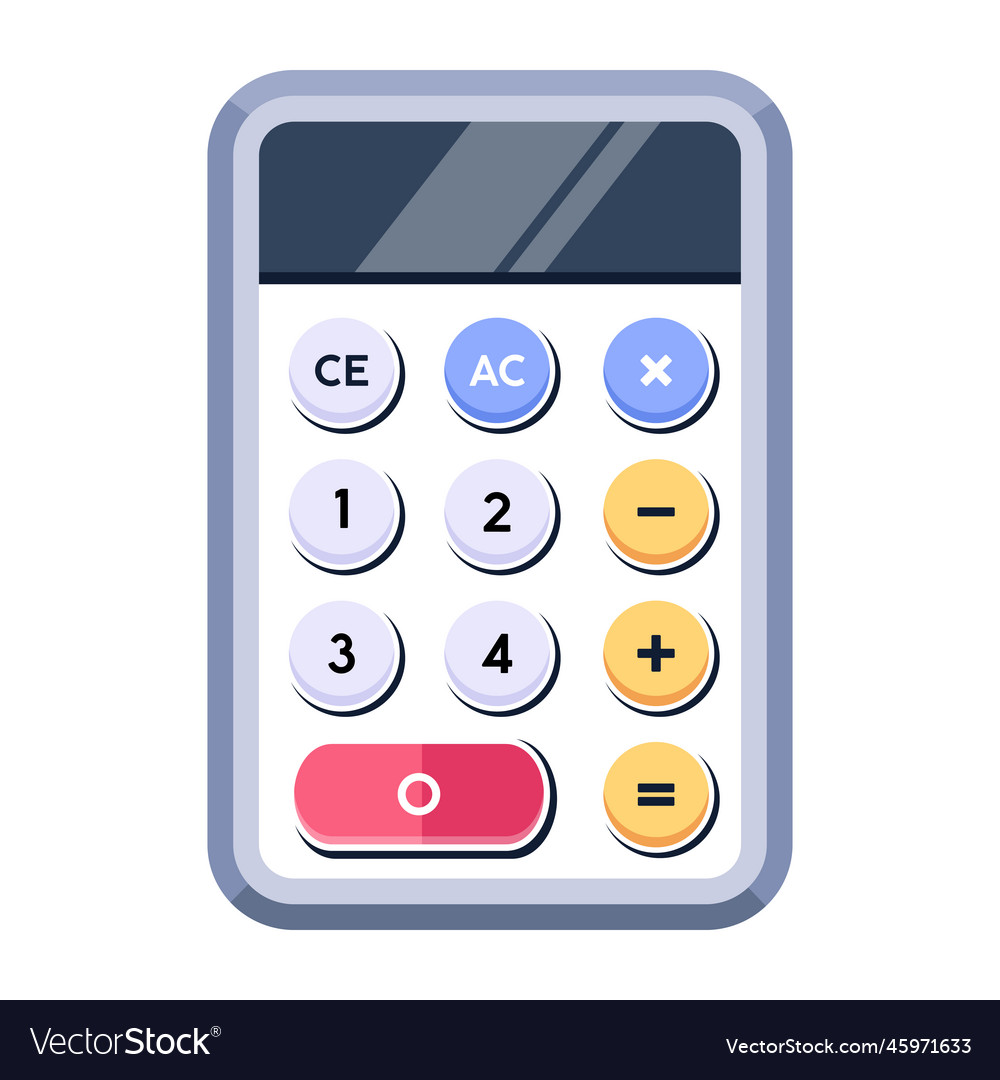 Totalizer Royalty Free Vector Image - VectorStock