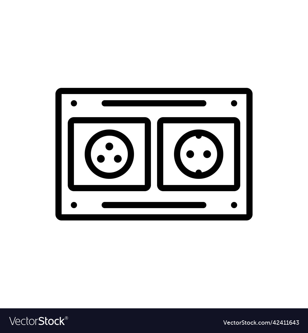 Socket Royalty Free Vector Image - VectorStock