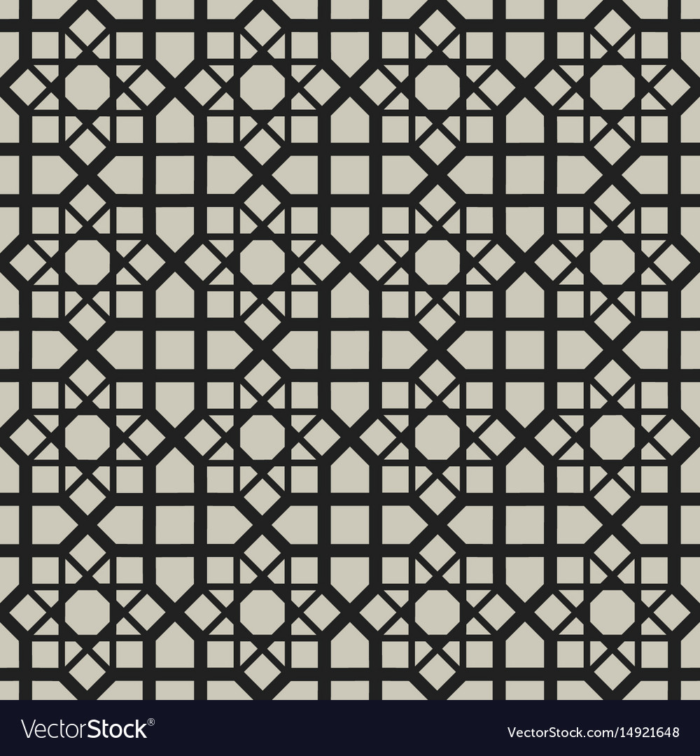 Islamic seamless pattern Royalty Free Vector Image
