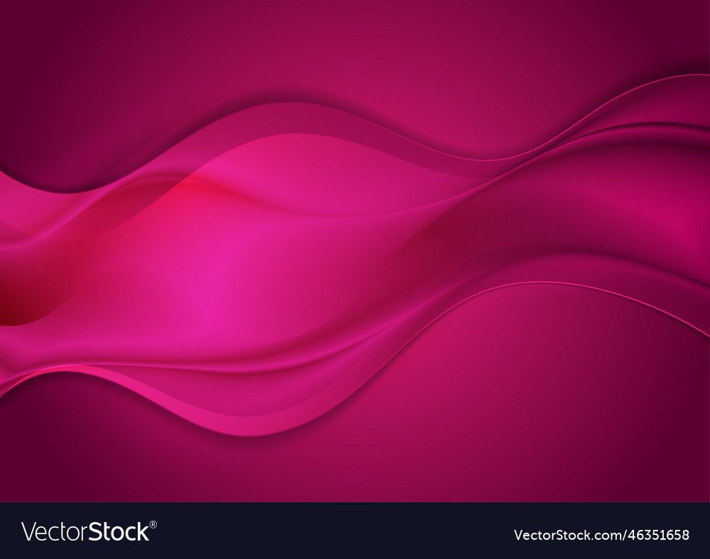 Bright purple abstract smooth wavy background Vector Image Bright purple abstract smooth wavy background Vector Image