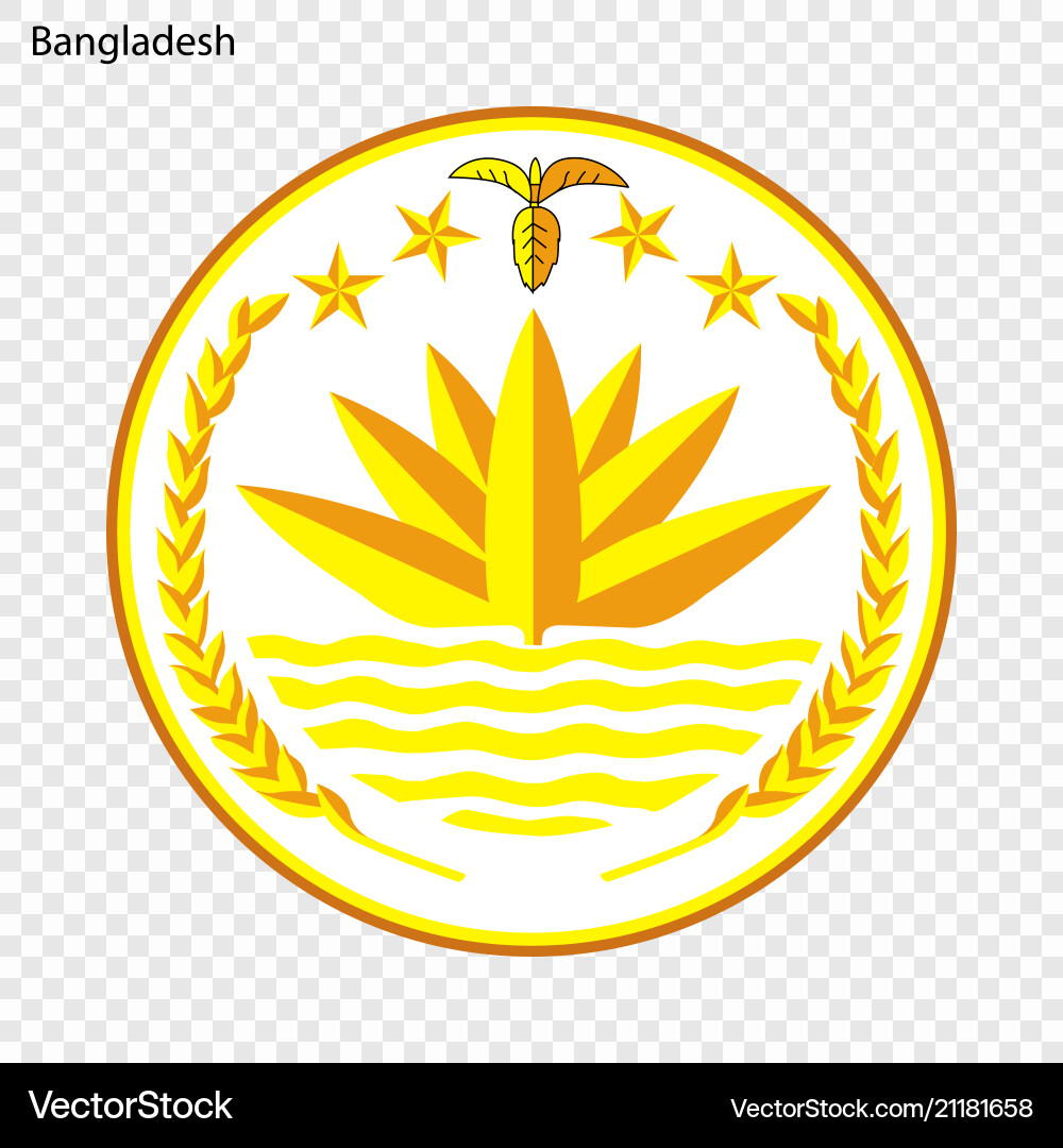 National emblem or symbol Royalty Free Vector Image