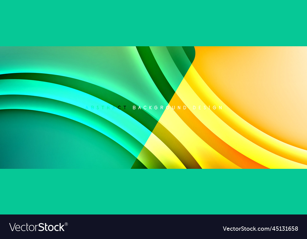 Trendy simple fluid color gradient abstract Vector Image