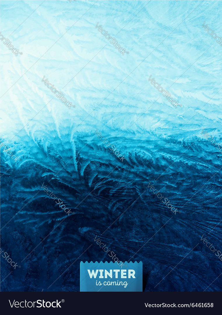 Winter Window Royalty Free Vector Image - VectorStock