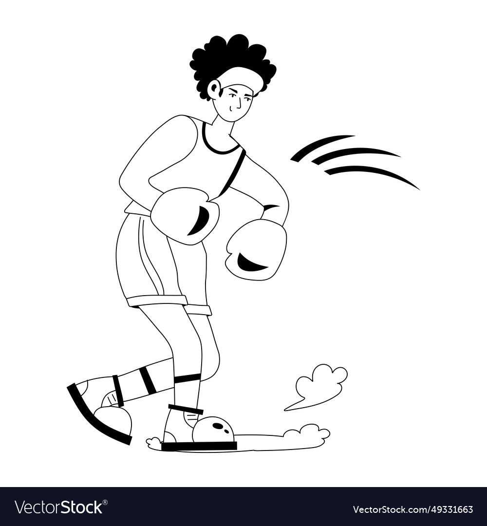 Boxer Royalty Free Vector Image - VectorStock