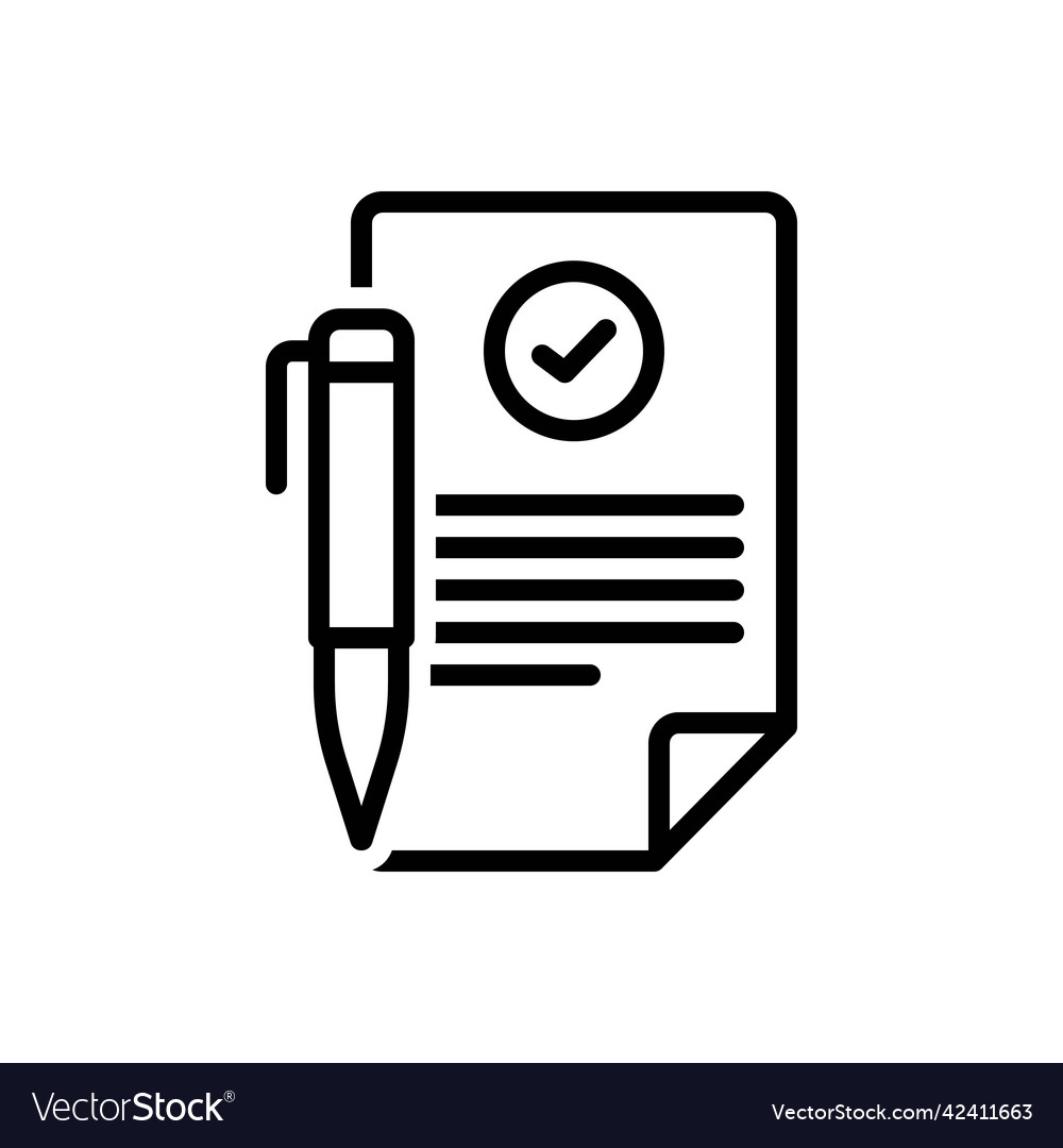 Contracting Royalty Free Vector Image - VectorStock