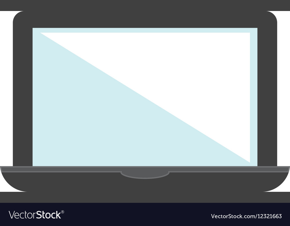 Laptop pc technology Royalty Free Vector Image