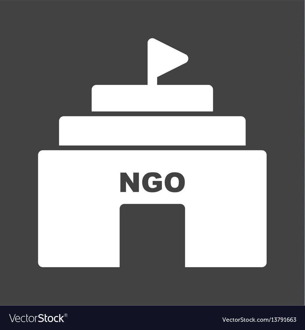Ngo building Royalty Free Vector Image - VectorStock