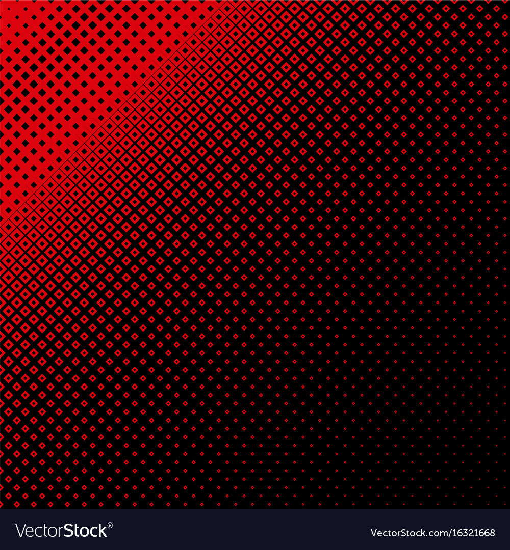 Halftone square pattern background - design Vector Image