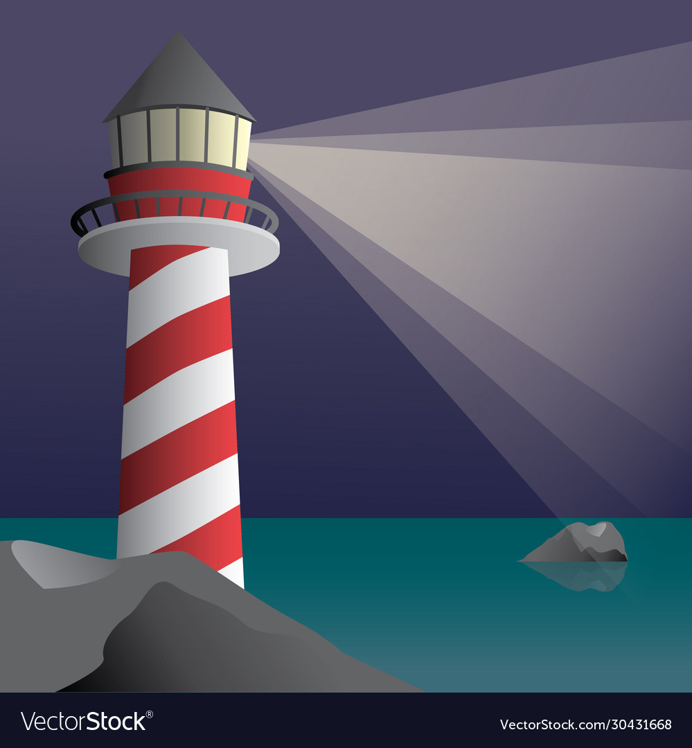 Lighthouse Royalty Free Vector Image - VectorStock