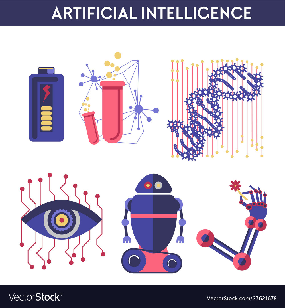Artificial intelligence Royalty Free Vector Image