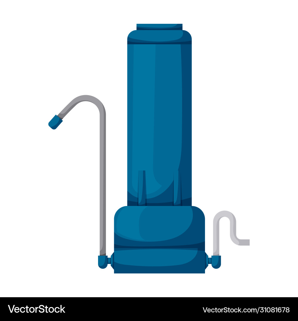 Filtration tank iconcartoon icon Royalty Free Vector Image