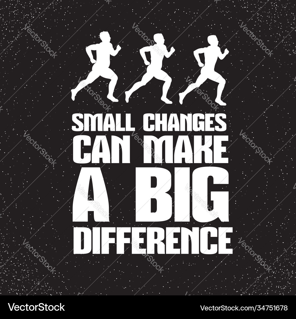 Quote typographicak background about sport with Vector Image