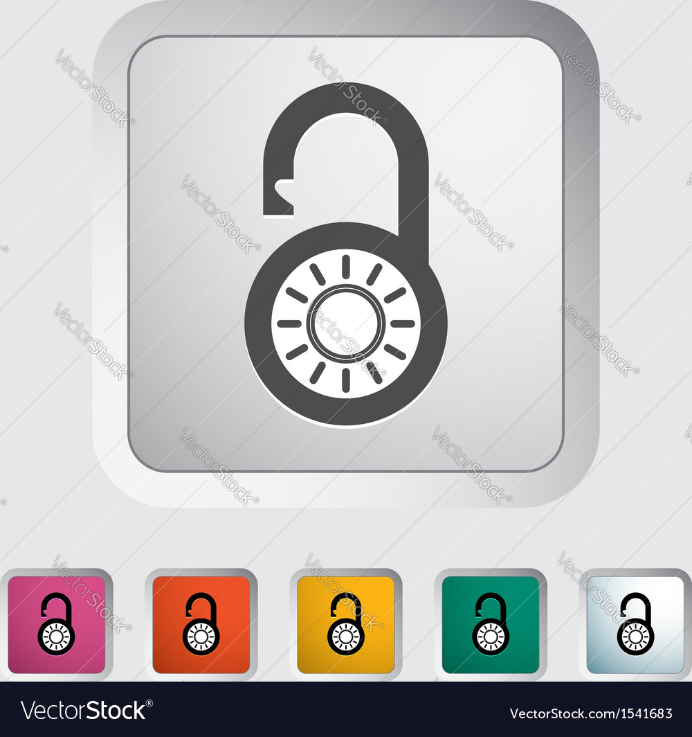 Padlock Royalty Free Vector Image - VectorStock