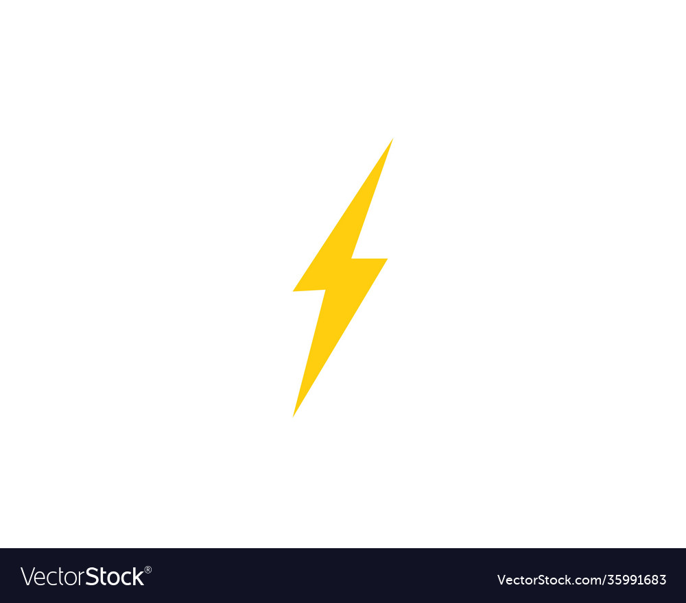Thunderbolt Royalty Free Vector Image - VectorStock