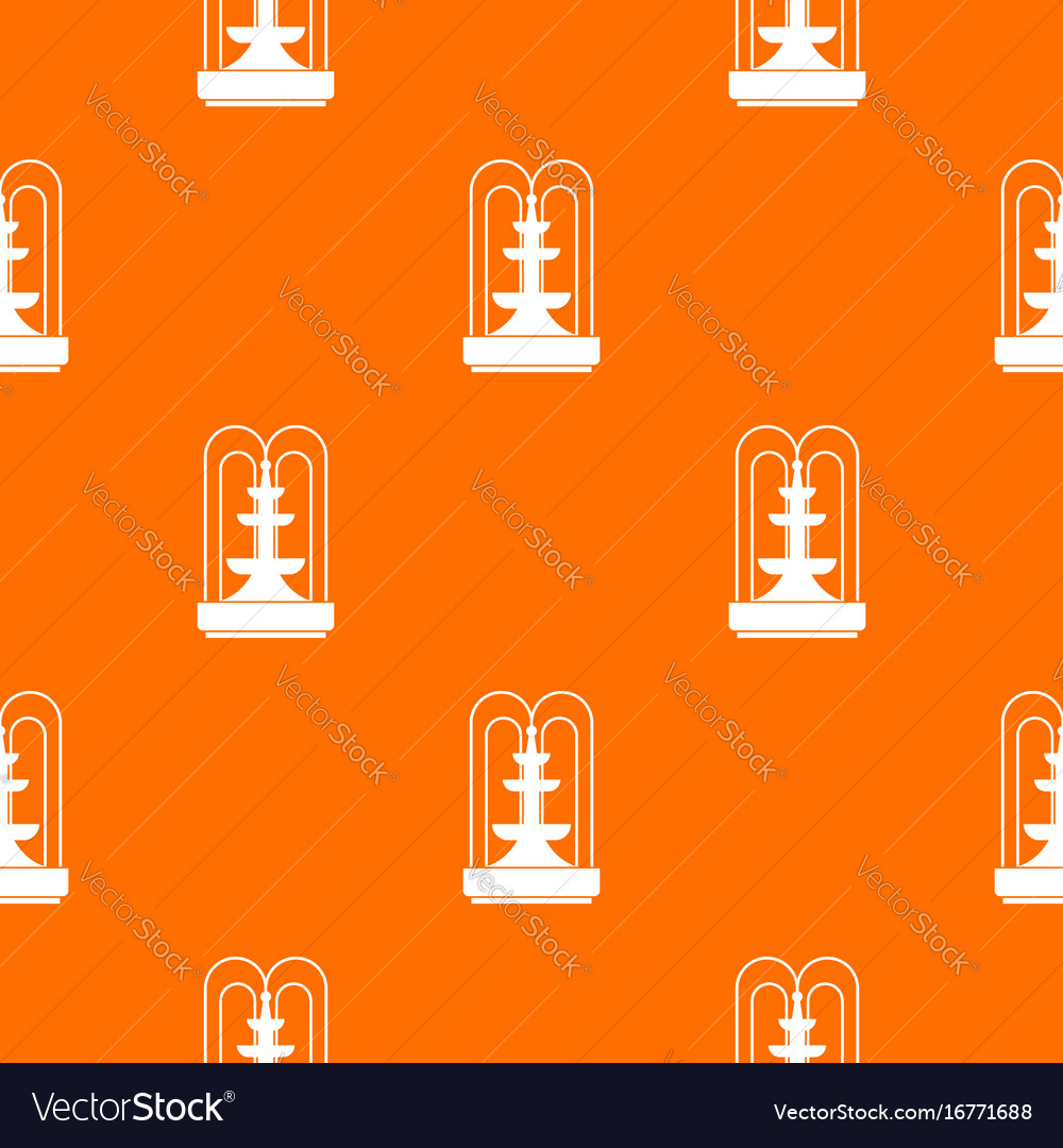 Fountain pattern seamless Royalty Free Vector Image