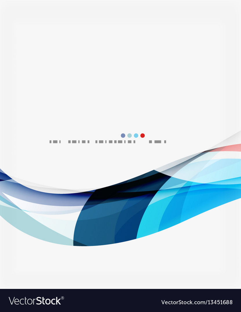 Modern creative curve background with copy space Vector Image