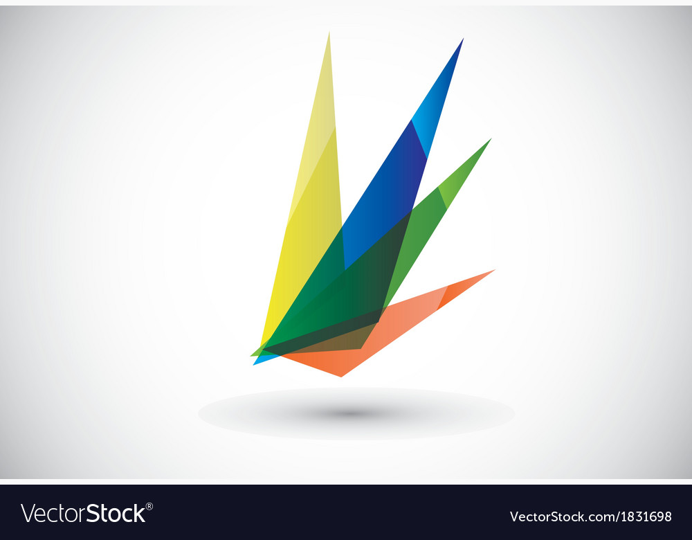 Abstract icon Royalty Free Vector Image - VectorStock