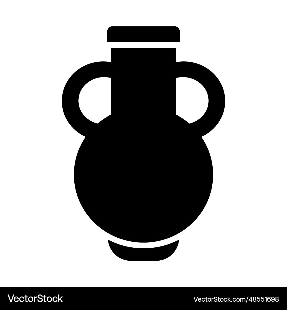 Pitcher glyph icon for personal and commercial use