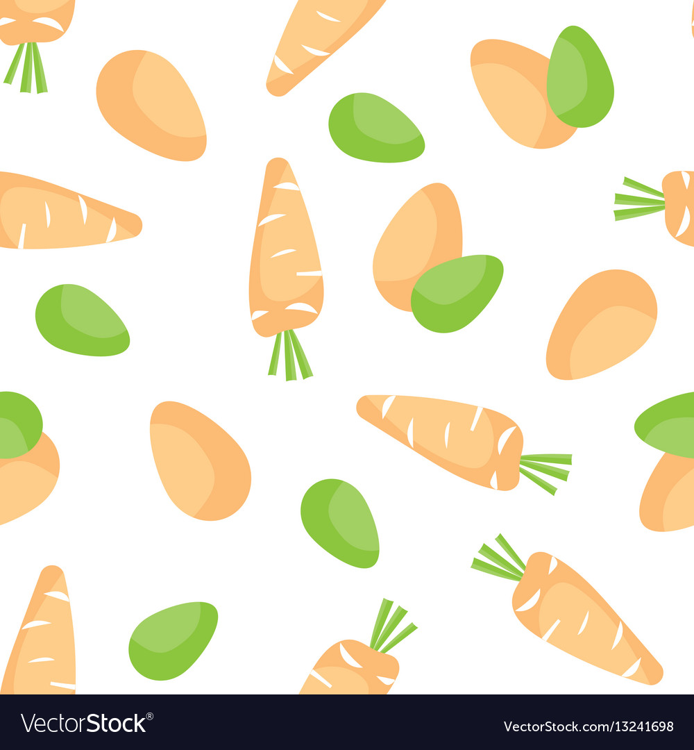 Seamless easter background tile holiday pattern Vector Image