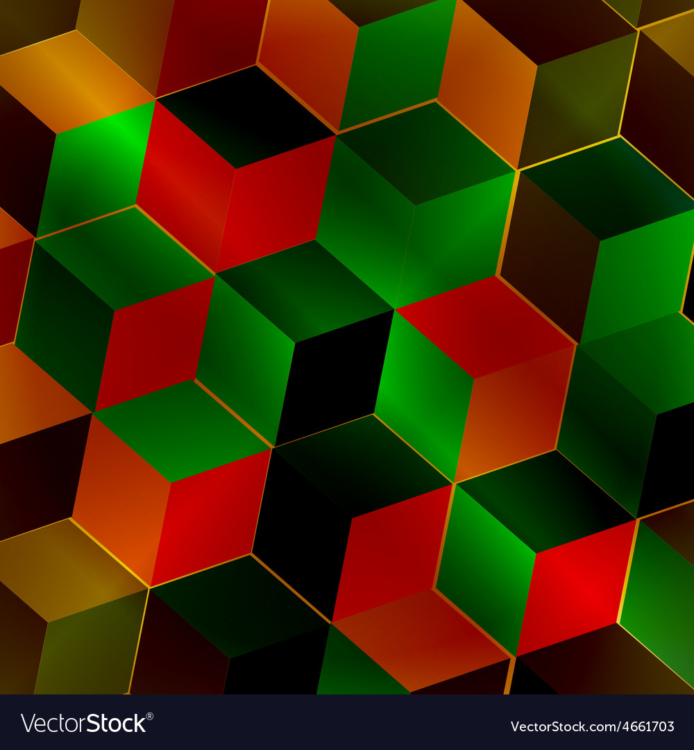 Fractal abstract square Royalty Free Vector Image