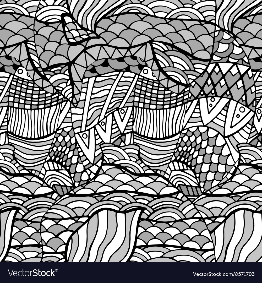 Seamless abstract pattern Royalty Free Vector Image